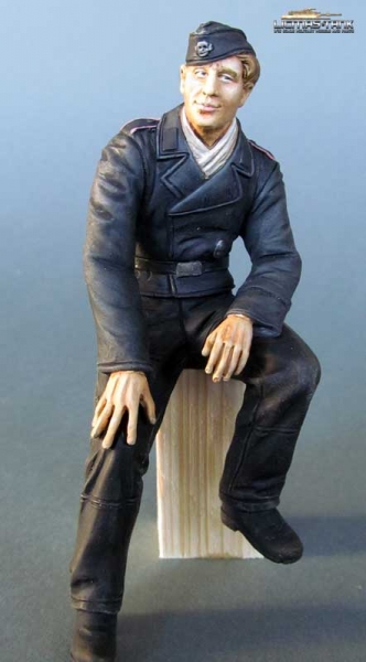 German Tank Crew Driver Normandy 1944