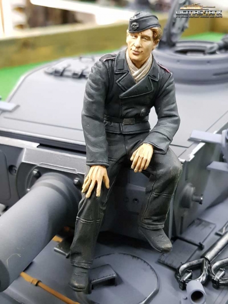 German Tank Crew Driver Normandy 1944