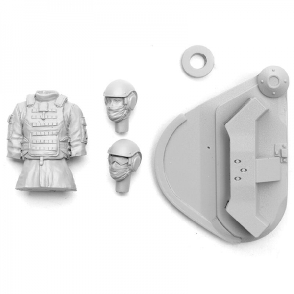 US Female Tank Driver Model Kit Scale 1/16 (SOL Model)