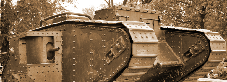 Bedeutsame deutsche Panzer im Ersten Weltkrieg